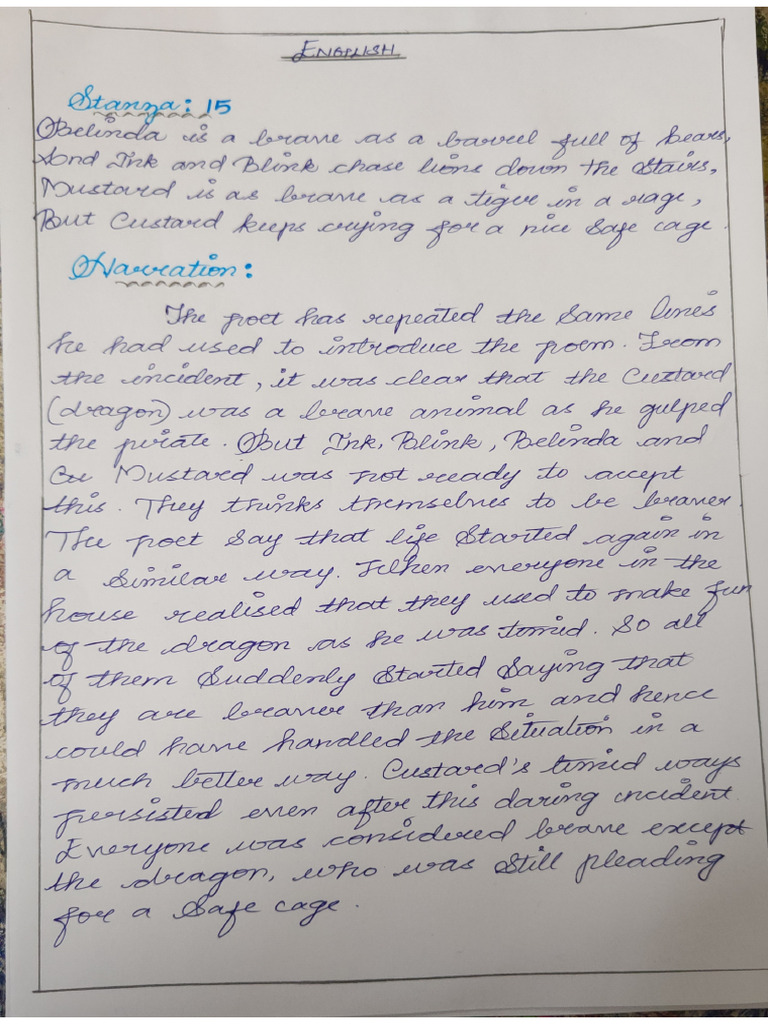 English Narration | PDF