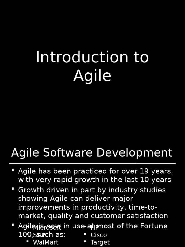 Agile Pdf Scrum Software Development Agile Software Development