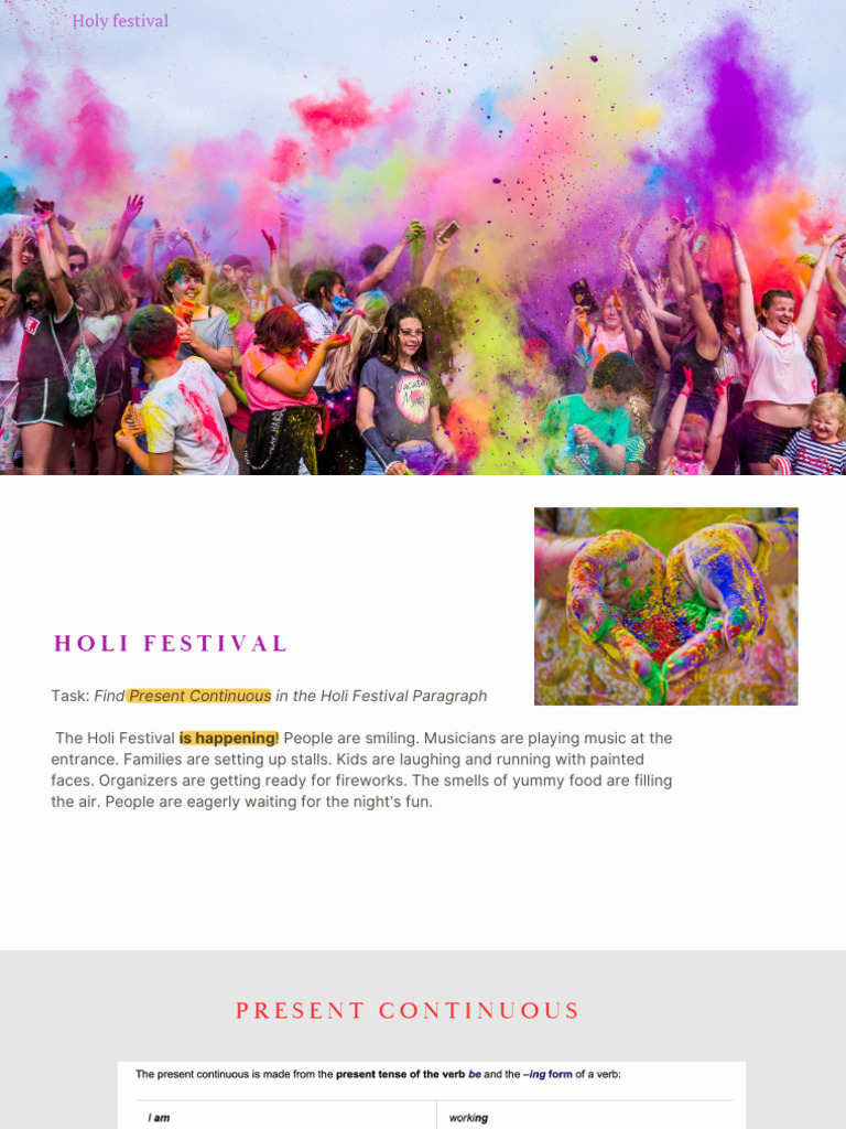 Lesson 24. Present Continuous | PDF