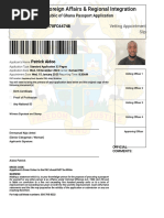Form 9 - Application For Renewal of National Identification Card Form | PDF