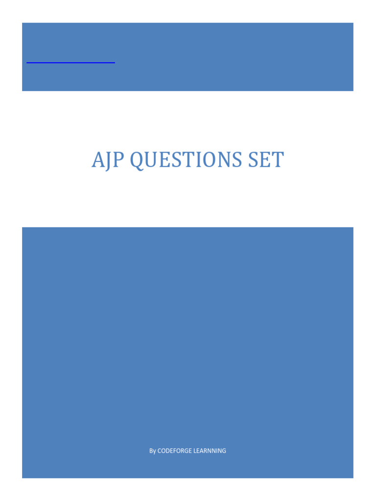 Ajp Combine Pdf Class Computer Programming Method Computer Programming 2373