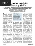 CCR Platforming Process Overview | PDF | Gasoline | Catalysis
