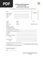 Life Certificate Form for Pensioners | PDF