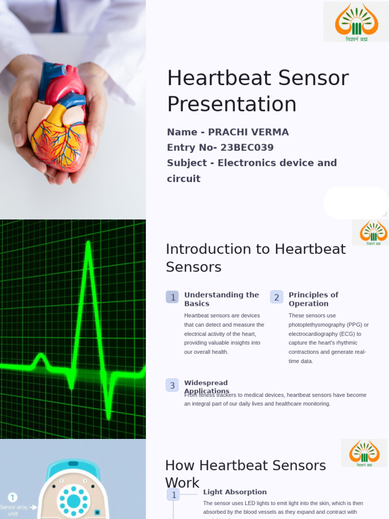 Heartbeat-Sensor-Presentation - PPTX 20241215 230421 0000 | PDF | Heart ...