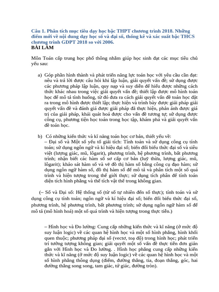 20 Cau Li Thuyet | PDF