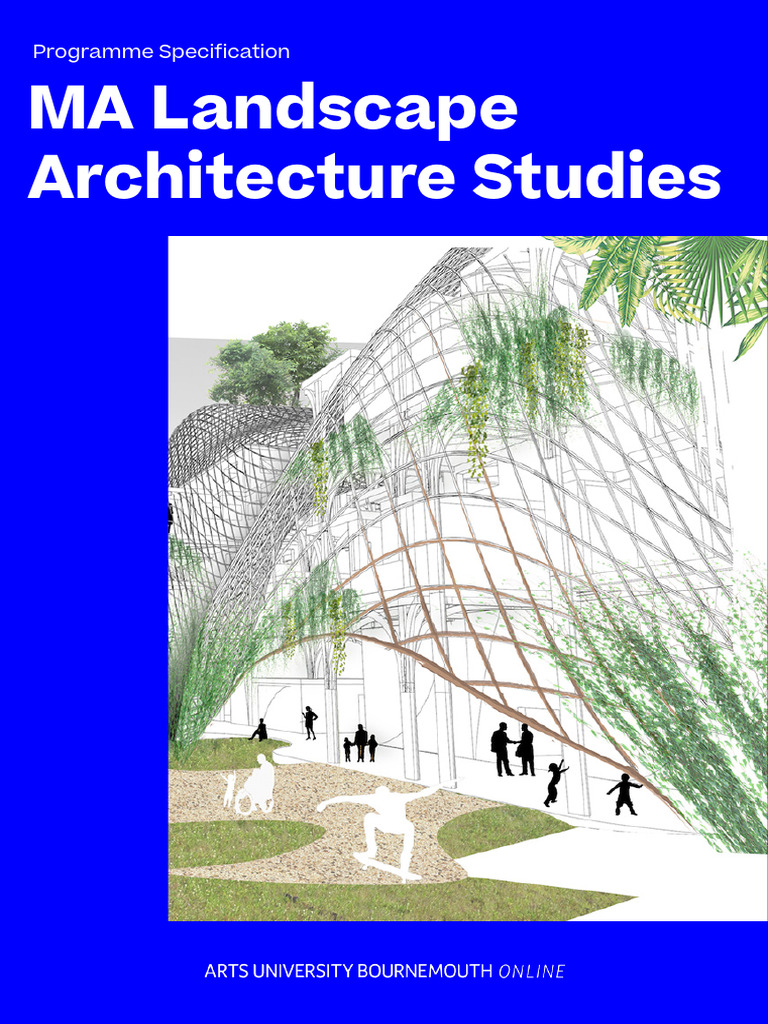 Online MA in Landscape Architecture | PDF | Educational Assessment ...