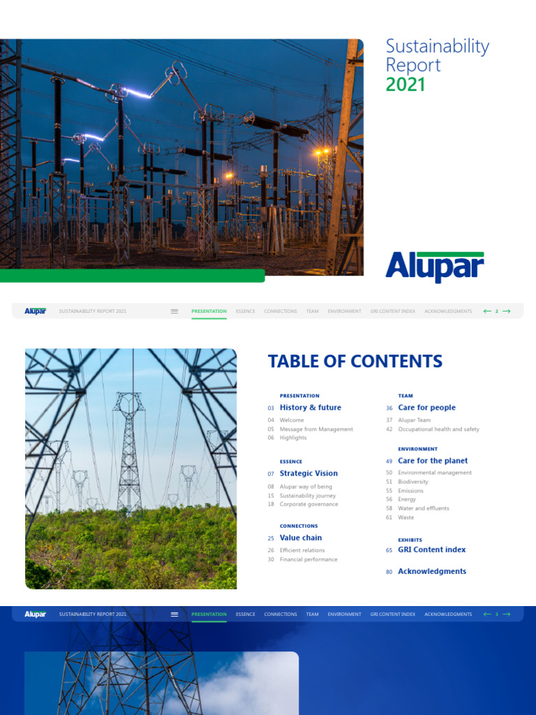 Alupar Investimento SA 2021 Sustainability Report | PDF ...