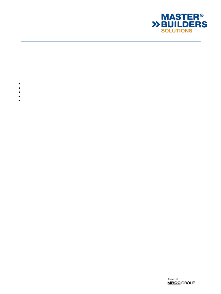 mastertile 530 | PDF | Cement | Materials