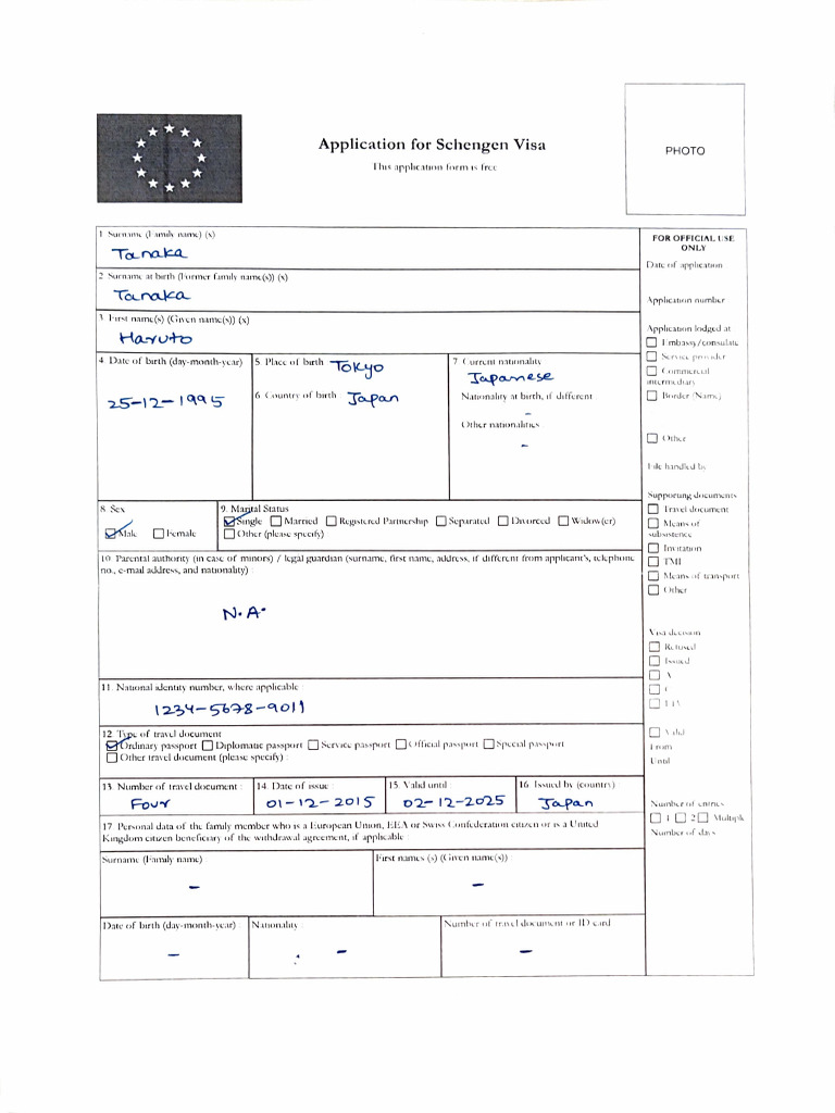 Schengen Visa Application Form Guide | PDF | Immigration Law | Cultural ...