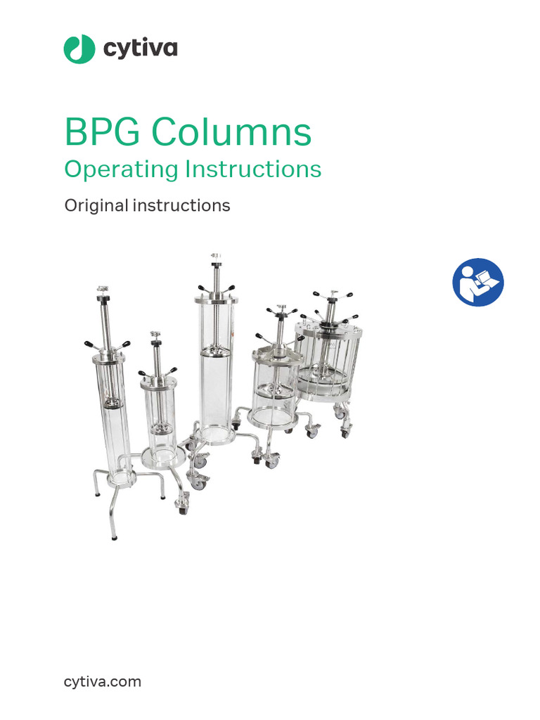BPG Columns: Operating Instructions | PDF