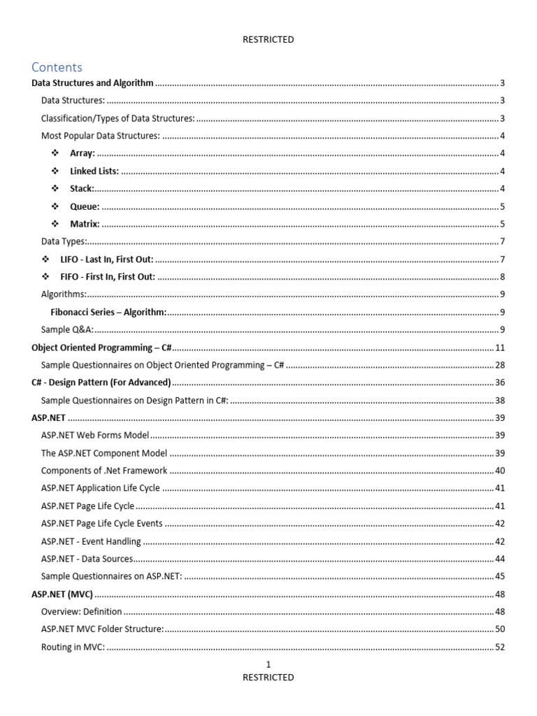 Prep Guide_Dev Team_Prog2 | PDF | Queue (Abstract Data Type) | C Sharp (Programming Language)