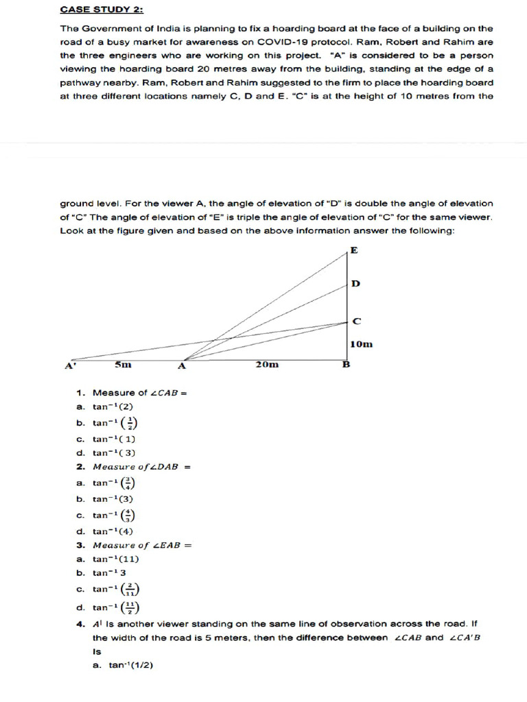 Cbse Case Study | PDF