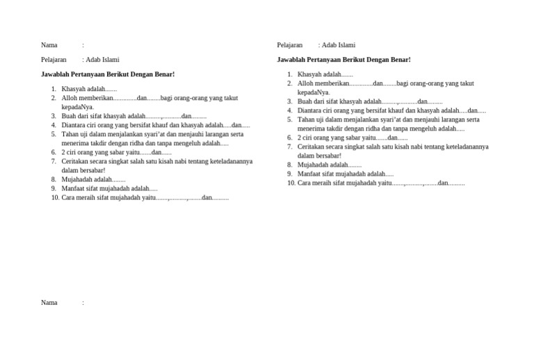 PH Adab Islami 4 | PDF