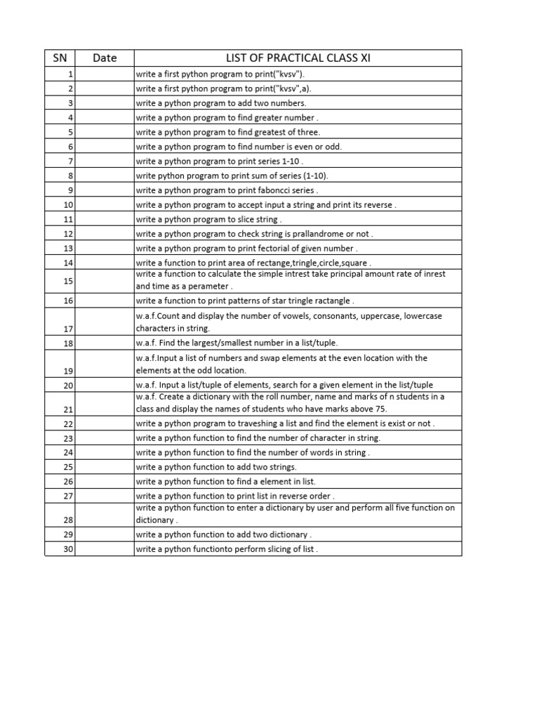 Practical | PDF | String (Computer Science) | Python (Programming Language)