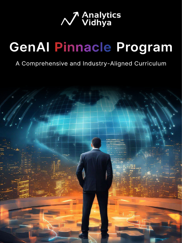 Curriculum GenAI Pinnacle Program | PDF | Machine Learning | Regression Analysis