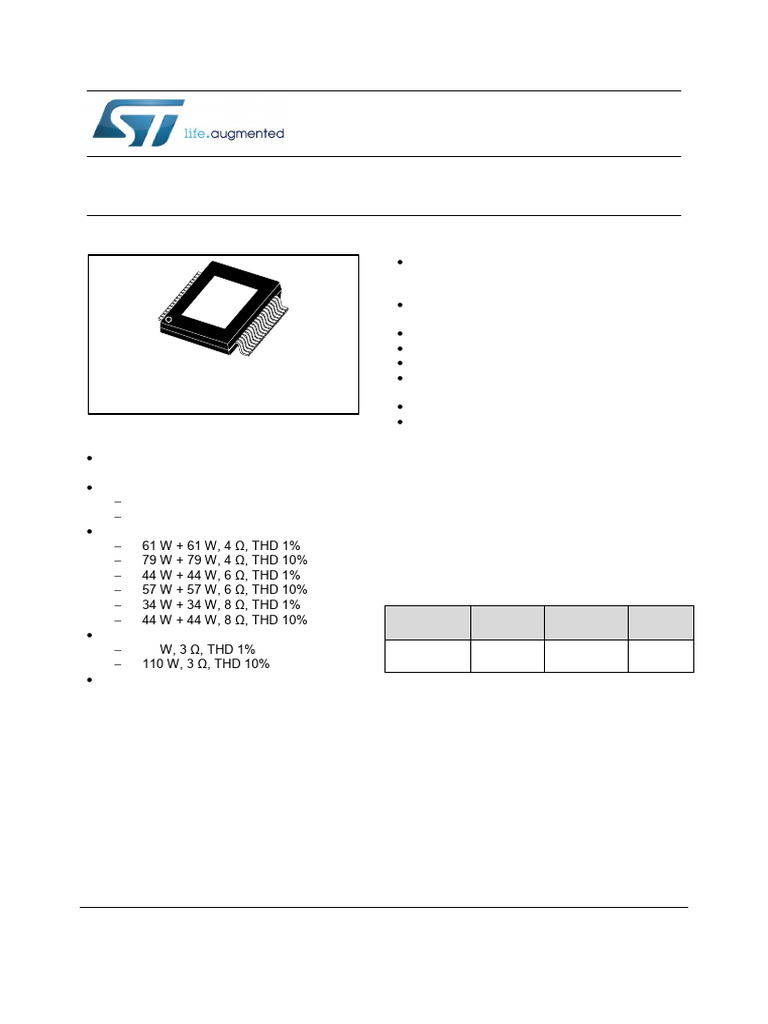Tda 7492 e | PDF | Power Supply | Electrical Engineering