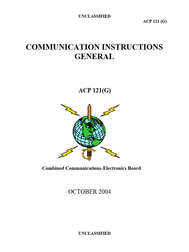 ACP 121-G | PDF | Communication | Mail