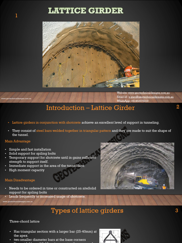 Lattice Girder | PDF | Deep Foundation | Building Materials