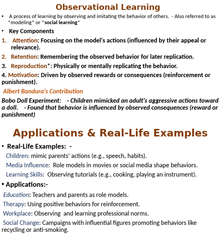 Observational Learning | PDF