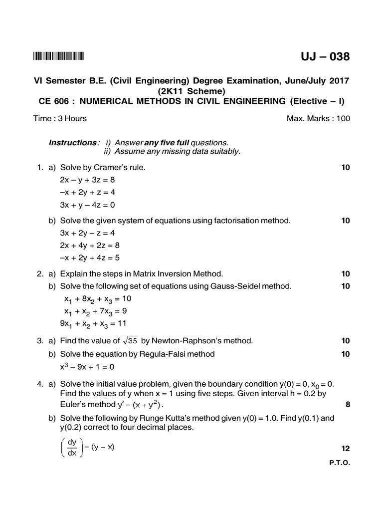 UJ 038 | PDF | Applied Mathematics | Mathematical Analysis