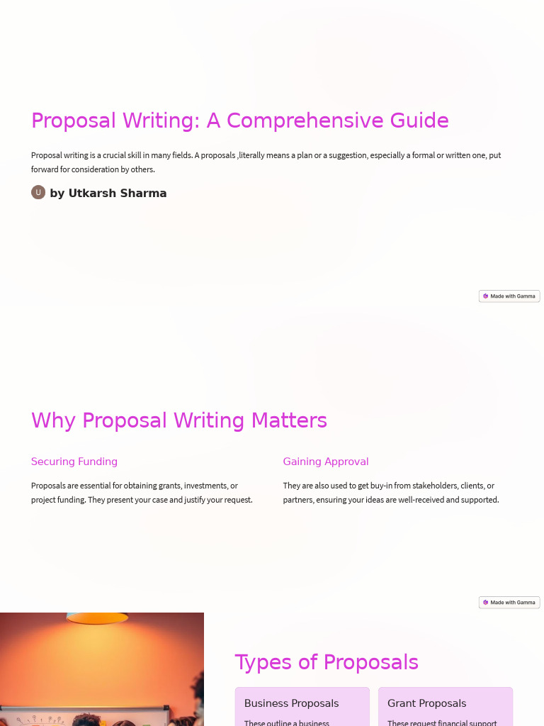 Mastering Proposal Writing Skills | PDF