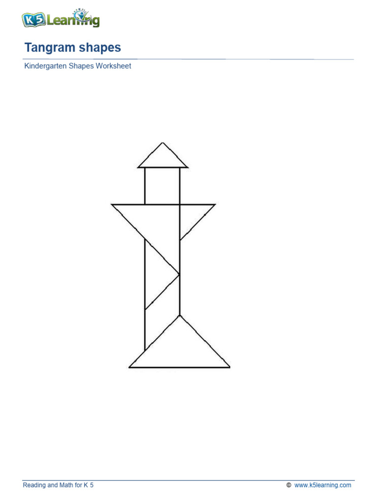 Tangram Puzzles Shapes 1 | PDF