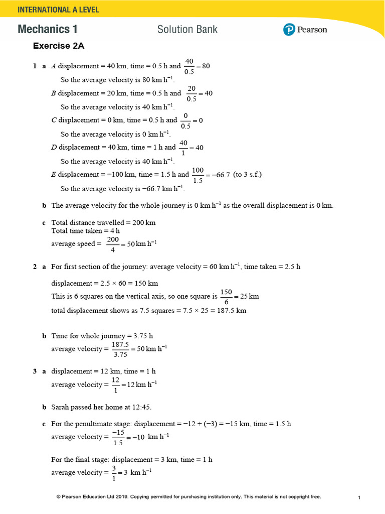 M1 Chapter 2 Constant Acceleration | PDF | Acceleration | Physical Phenomena