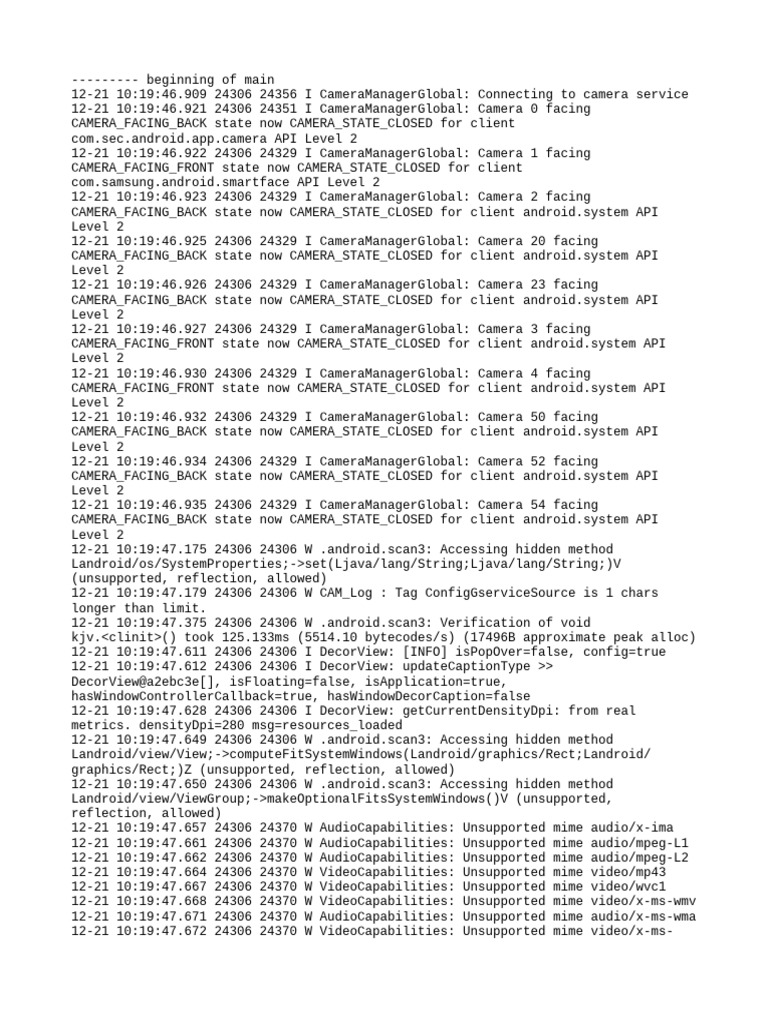 Logcat | PDF | Software Engineering | Computing Platforms