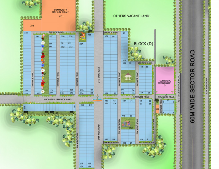 Map-The Golden City Resi | PDF