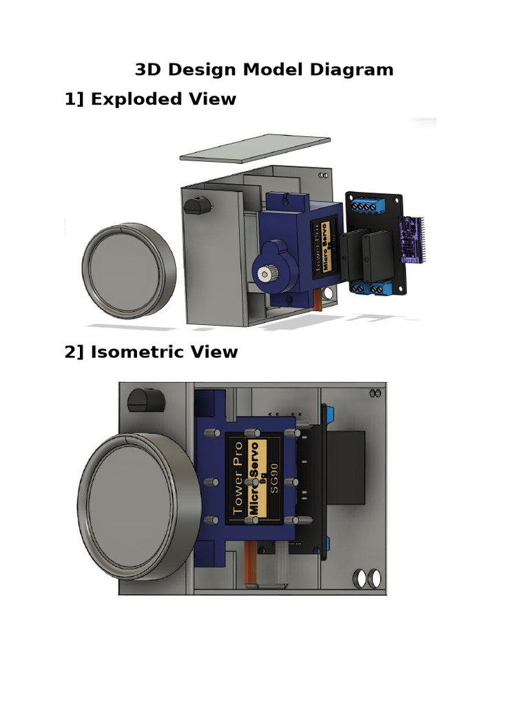 ECS 3D Design Model Diagram | PDF