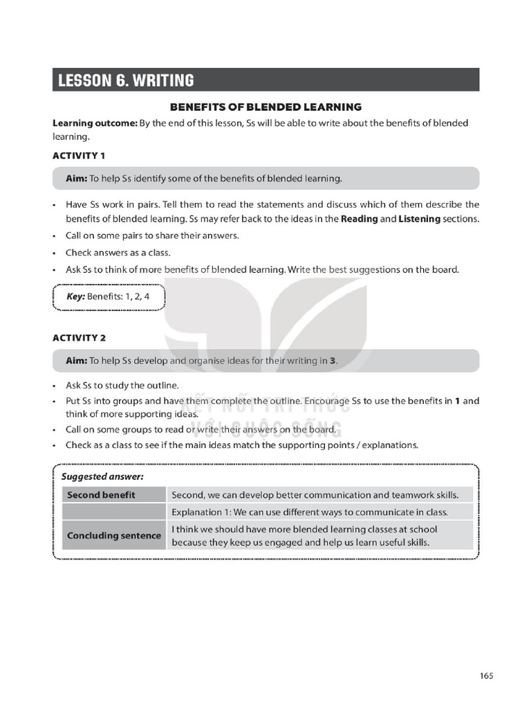 Giải Writing Unit 8 Global Success | PDF