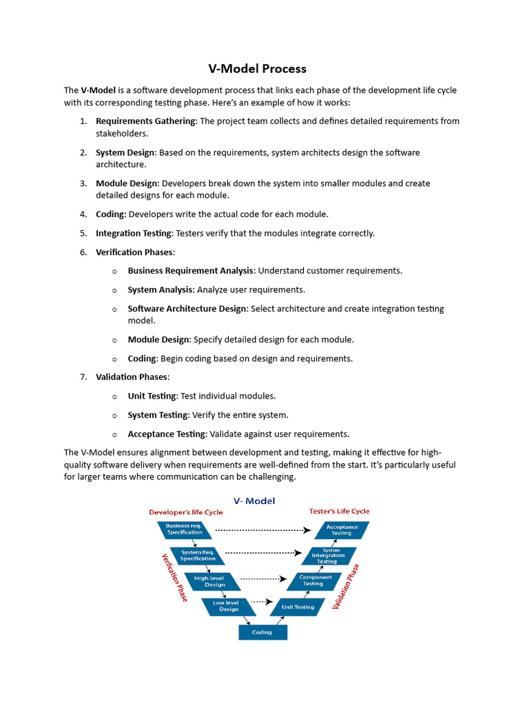 V Model | PDF