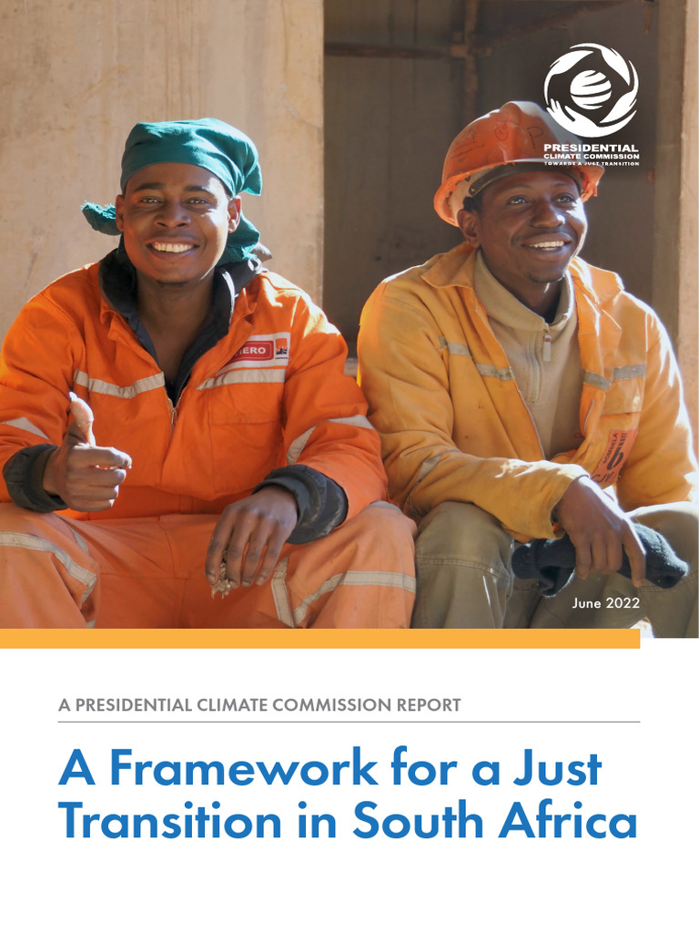 A Just Transition Framework for South Africa 2022 | PDF | Climate ...
