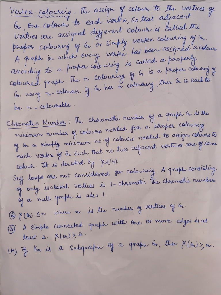 Notes Graph Theory Pdf Theoretical Computer Science Graph Theory 9252