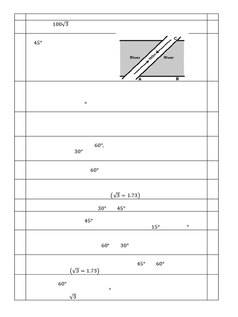 Apps of Trigo (1) | PDF | Length | Height