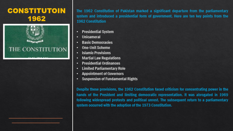 Constitution 1962 | PDF