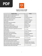C Uj Exam Timetable Format 2025 | PDF | Academic Term