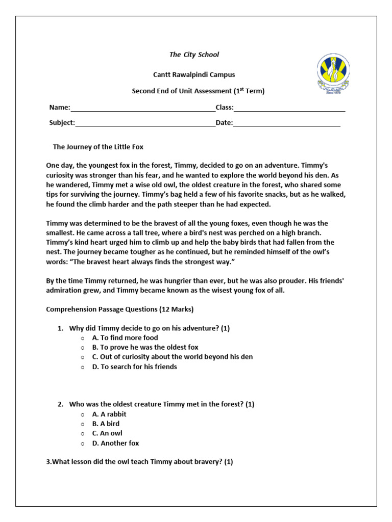 Grade 3 Life Skills Assessment Worksheets | PDF | Linguistics ...