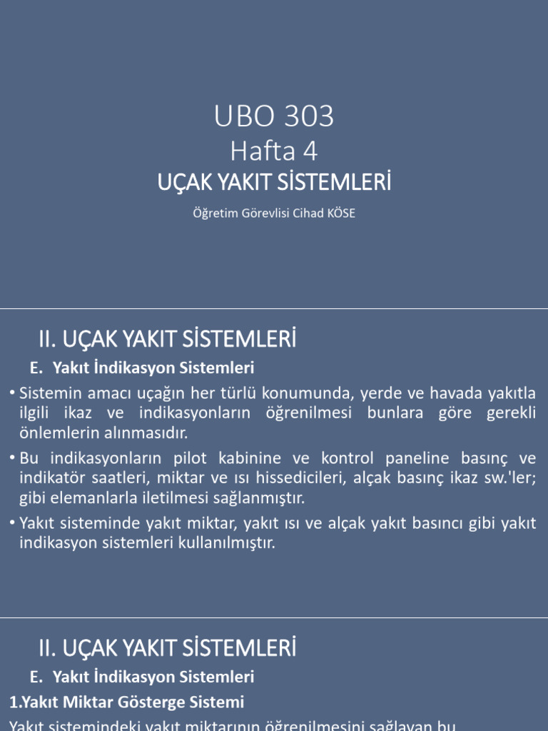 UBO_303_Hafta_4 | PDF