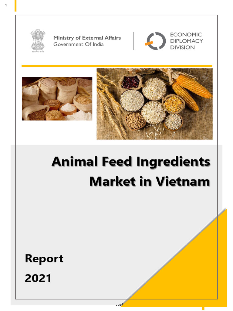 Market Research Animal Feed Ingredients | PDF | Animal Feed | Agriculture