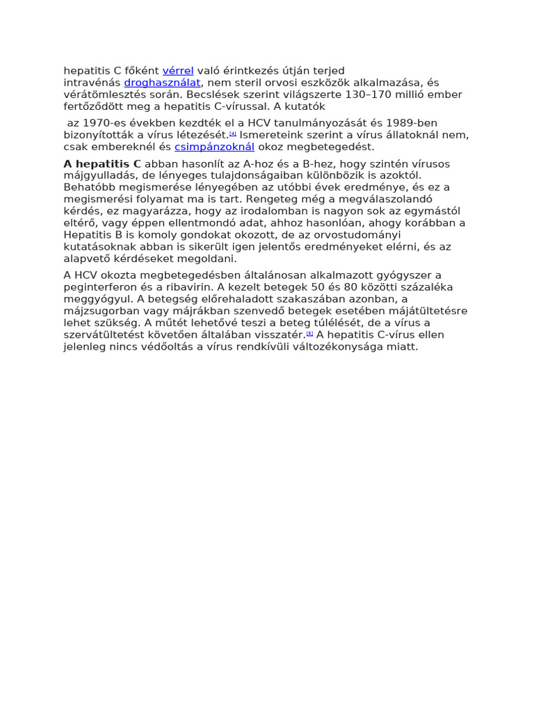 Hepatitis | PDF