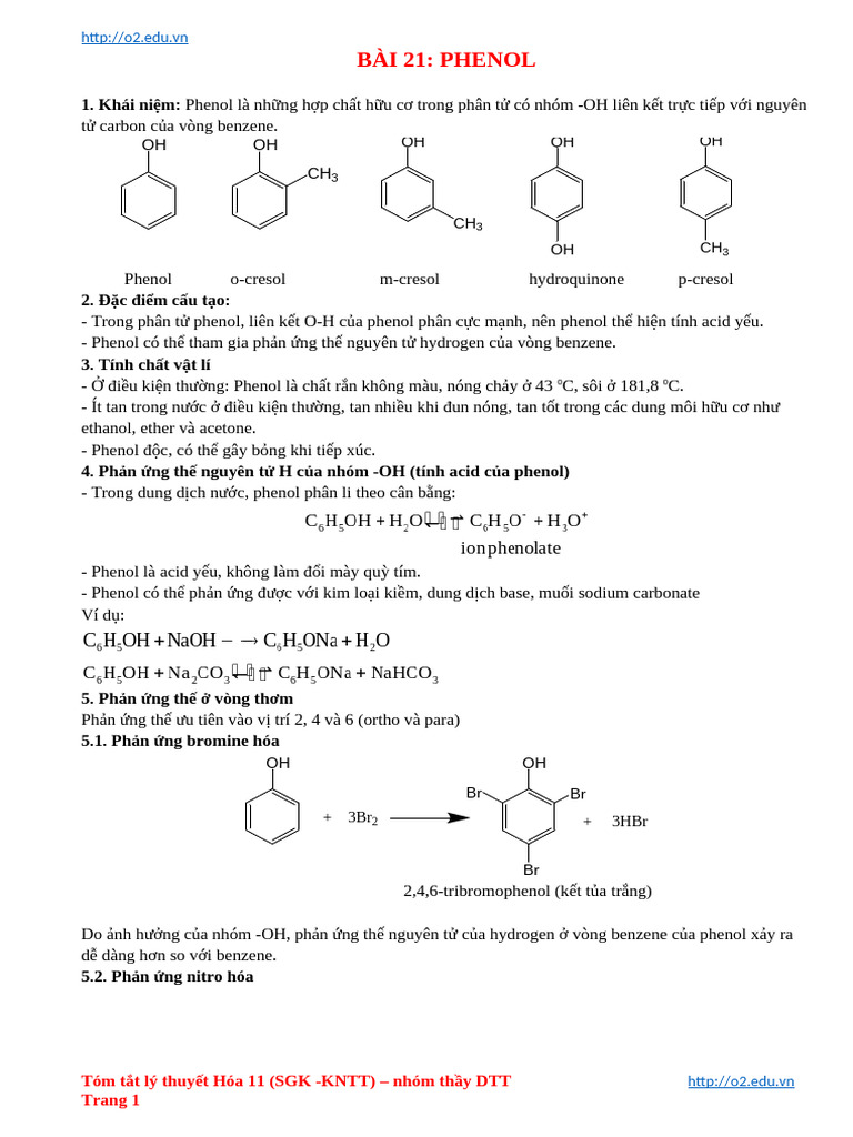 Bai 21 PHENOL Tran Van Trung Hai - OK | PDF