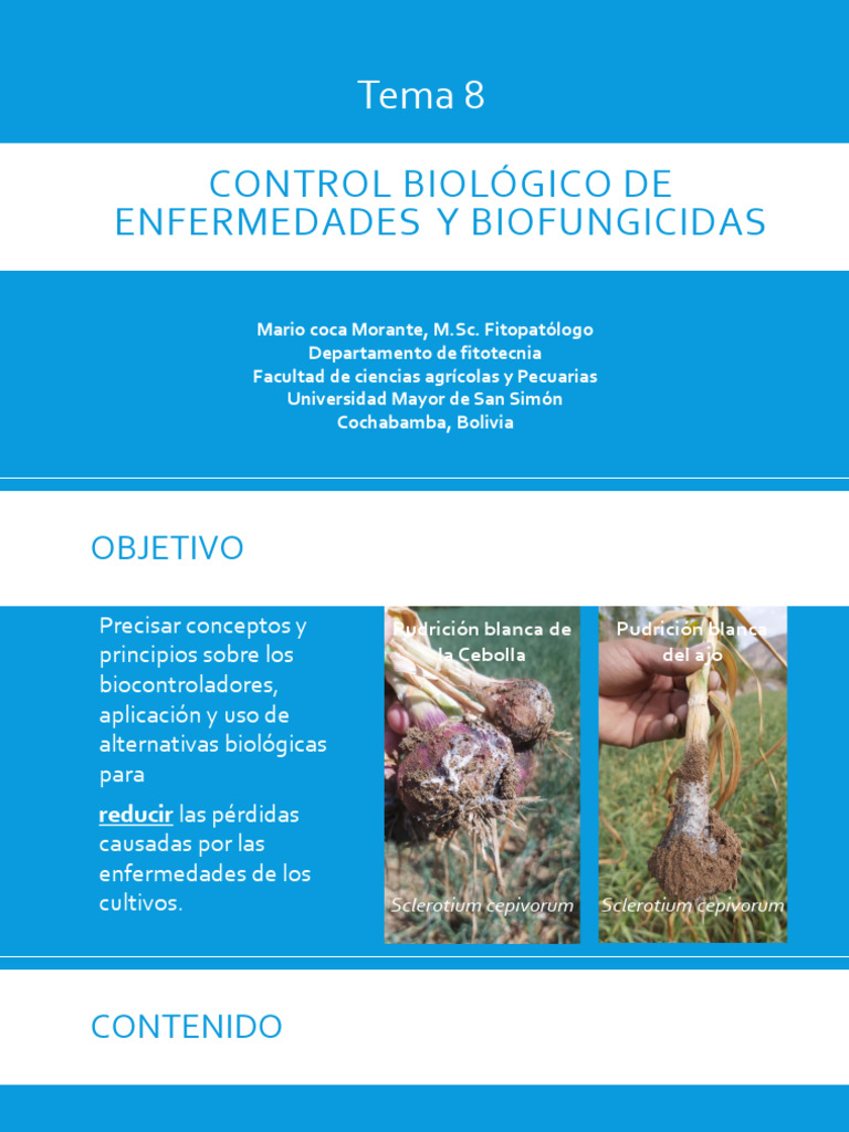 Biocontrol de Enfermedades en Cultivos | PDF | Control biológico de ...
