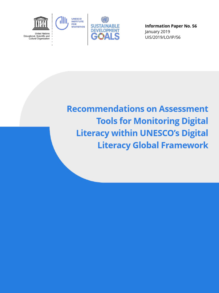 Digital Literacy Assessment Recommendations | PDF | Educational ...