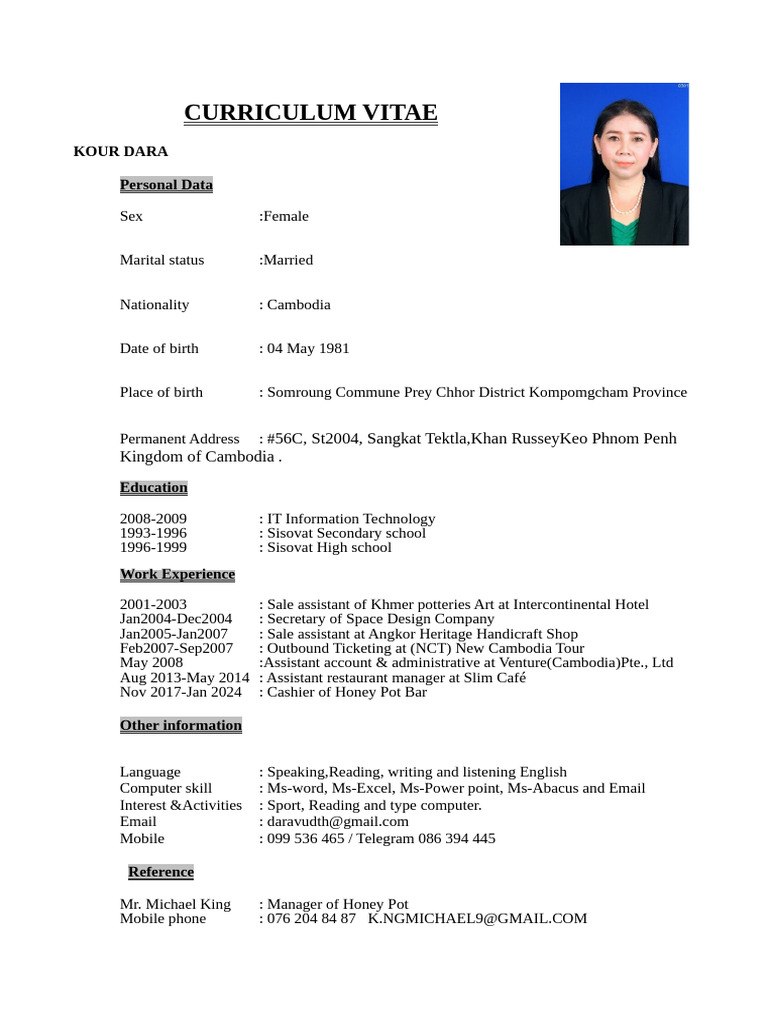 CV (Revised in Jan 2024 | PDF