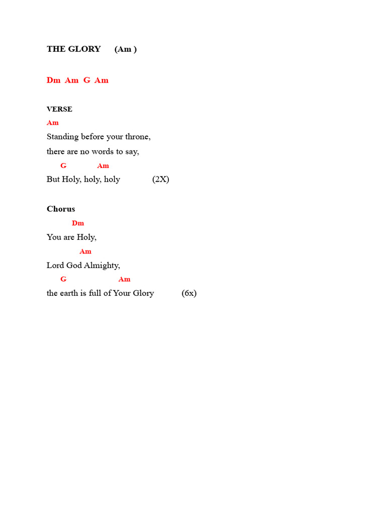 The Glory | PDF