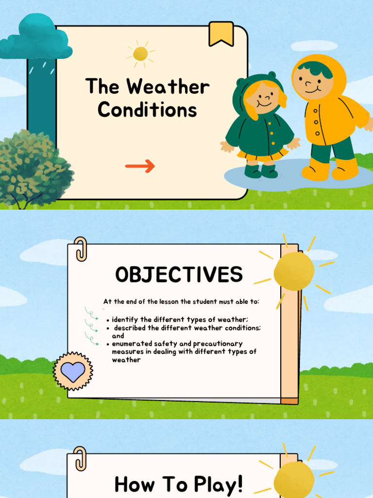The Weather Condition | PDF | Weather | Cloud