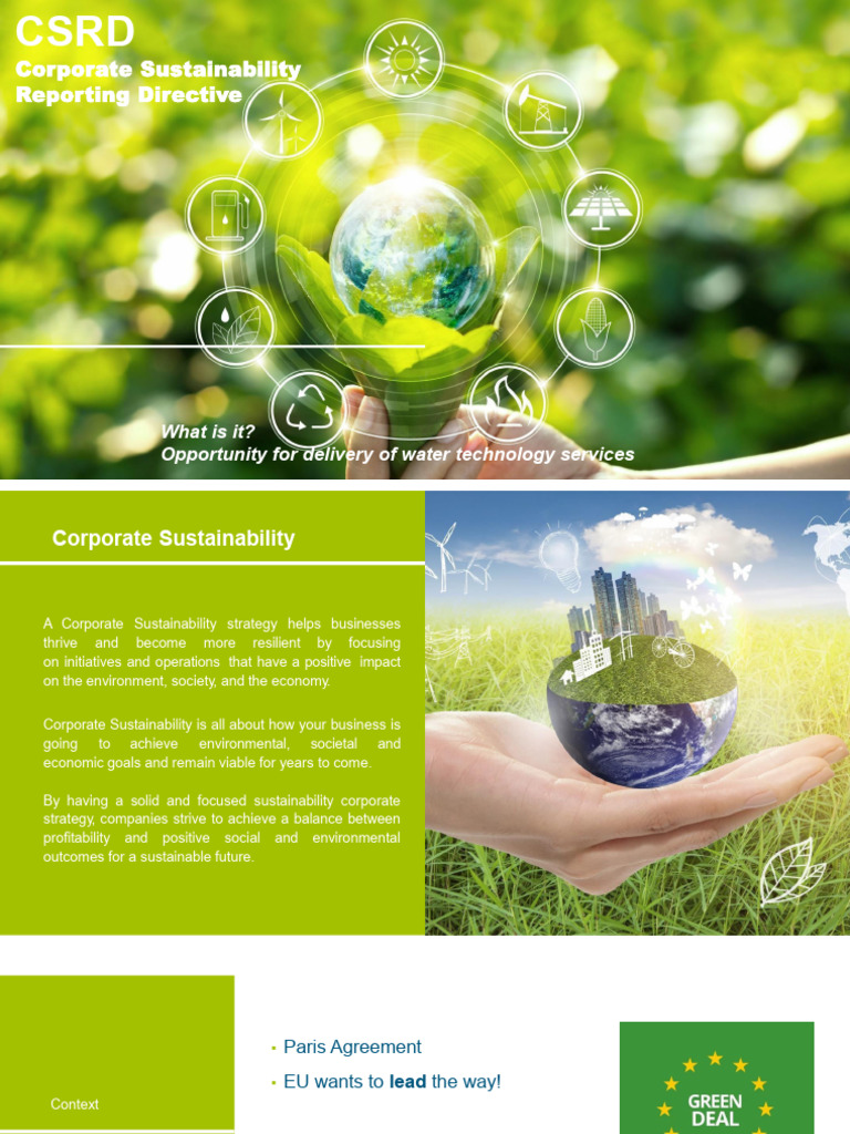 CSRD Regulation | PDF | Sustainability | Risk