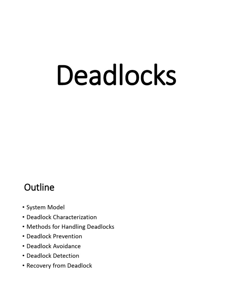 OS_9__Deadlocks (1) | PDF | Concurrency (Computer Science ... OS_9__Deadlocks (1) | PDF | Concurrency (Computer Science ...