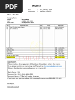 Vietnam Invoice Sample Template | PDF